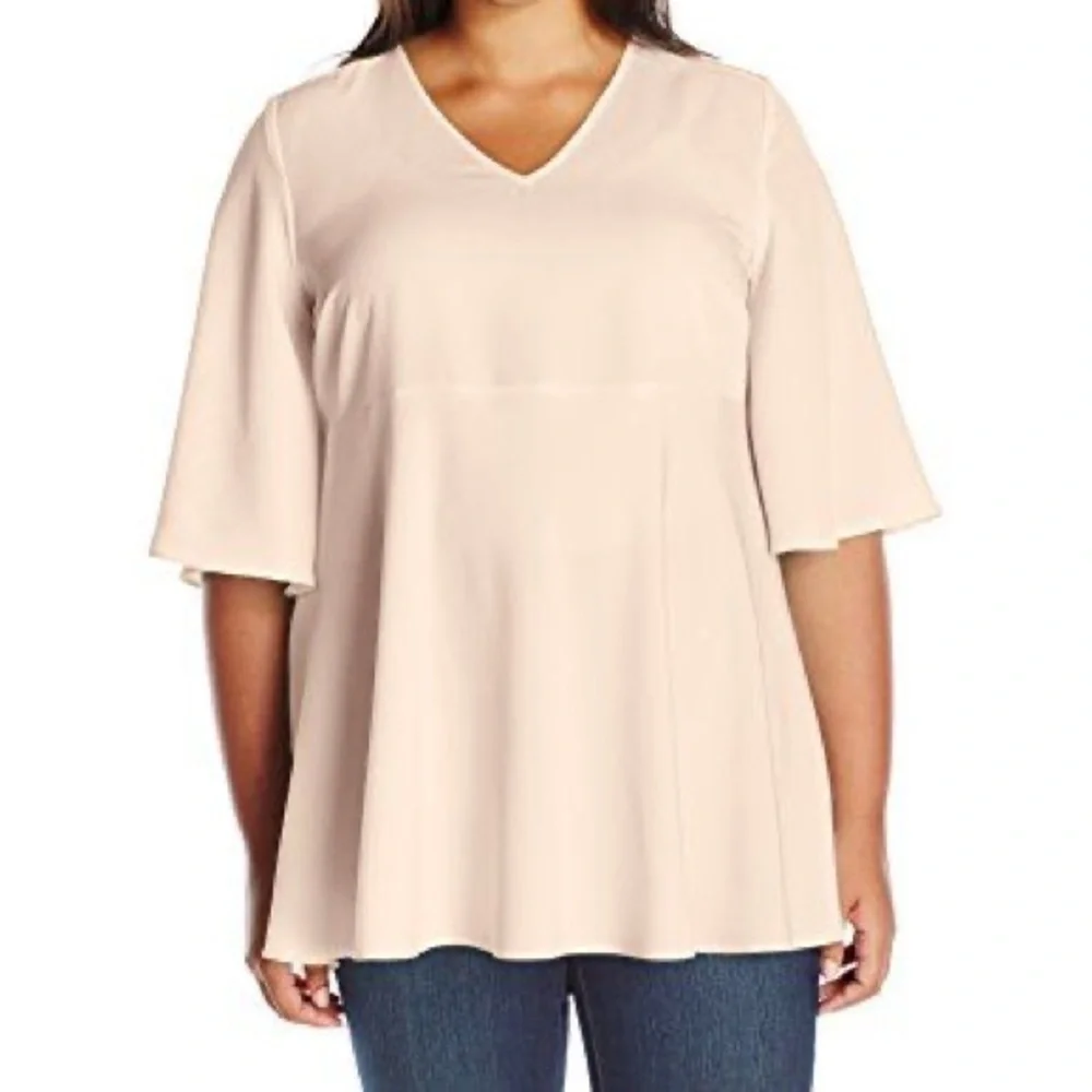 Melissa McCarthy Seven7 | Tops | Nwt Melissa Mccarthy Seven7 Plus Bell ...